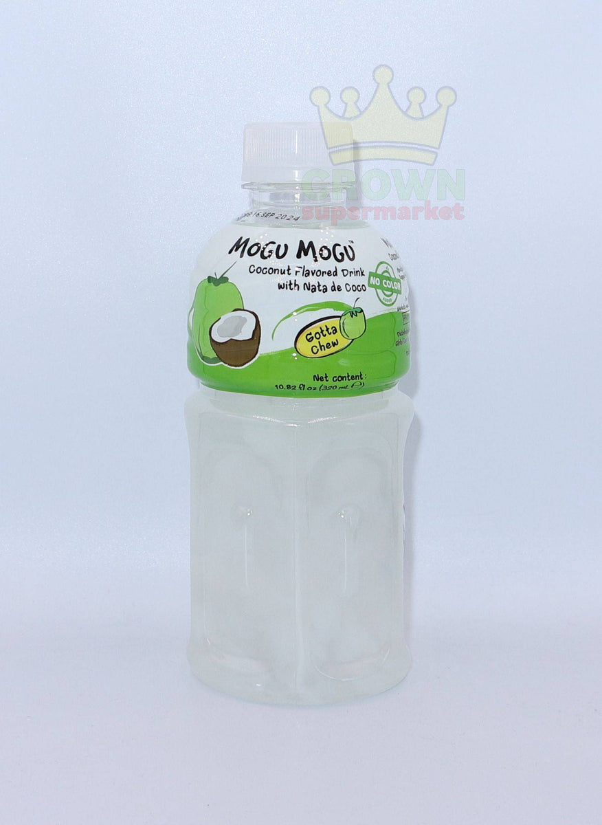 Mogu Mogu Coconut Flavored Drink with Nata de Coco 320ml – Crown Supermarket