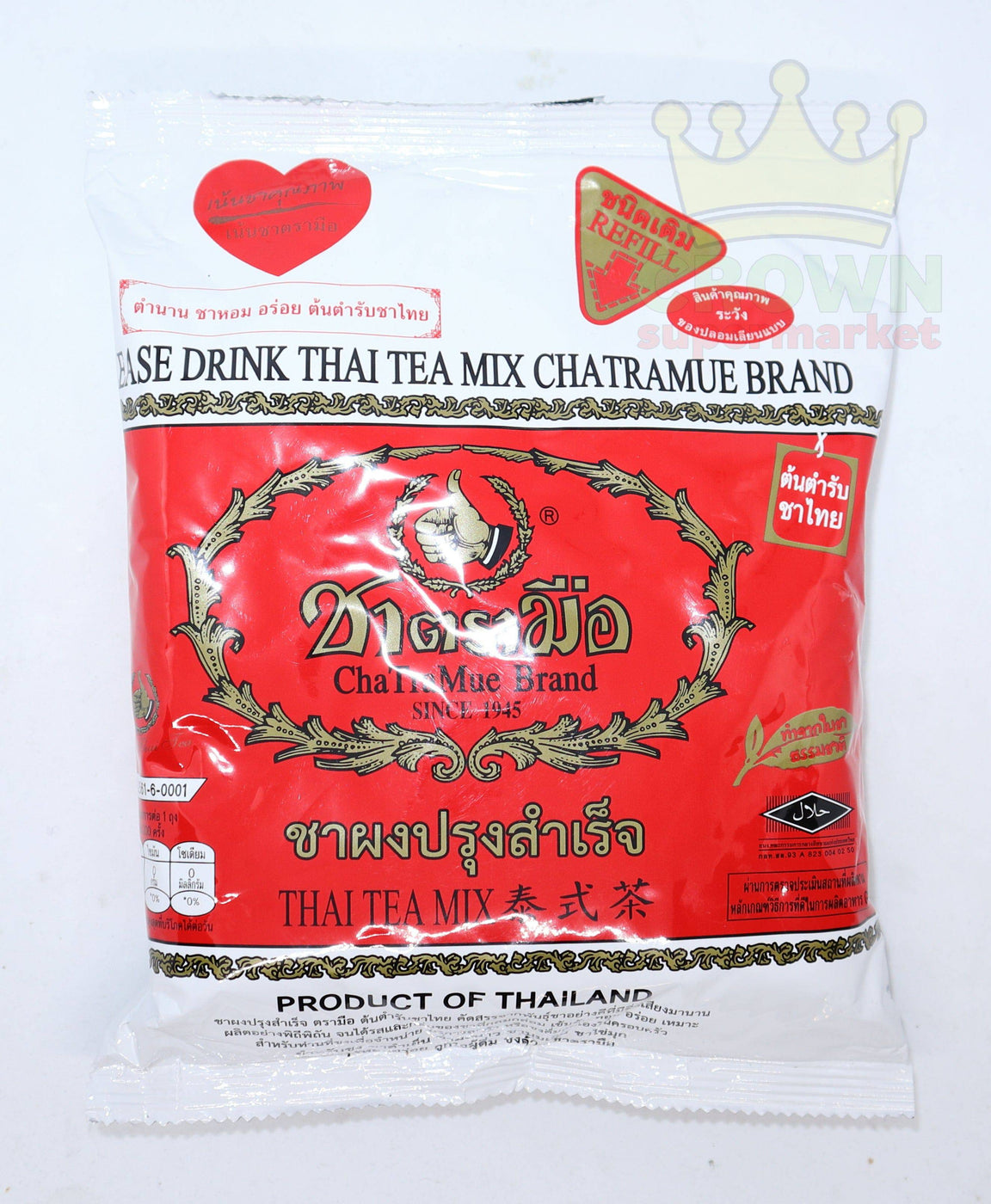 ChaTraMue No1 Thai Tea Mix 400g | Crown Supermarket