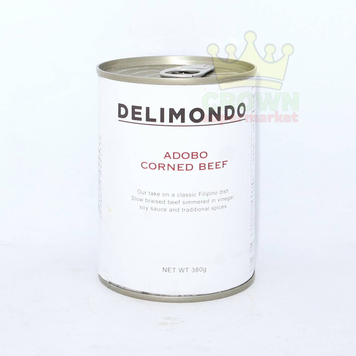 Delimondo Corned Beef Adobo 380g | Crown Supermarket