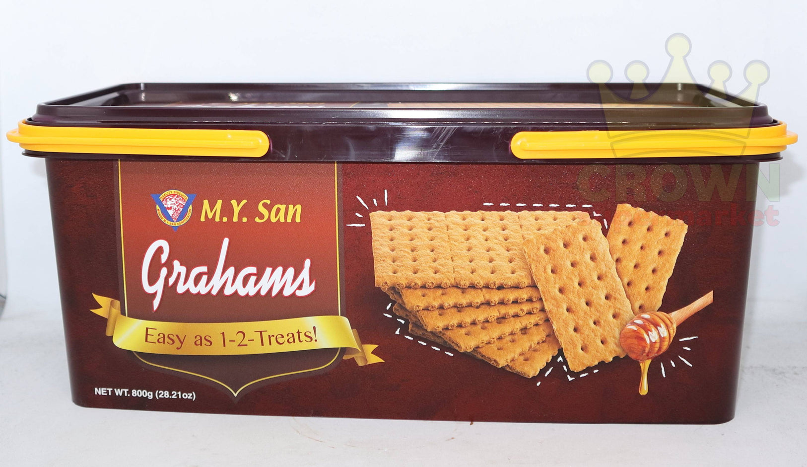 M.Y. San Grahams Honey Graham Crackers 800g | Crown Supermarket