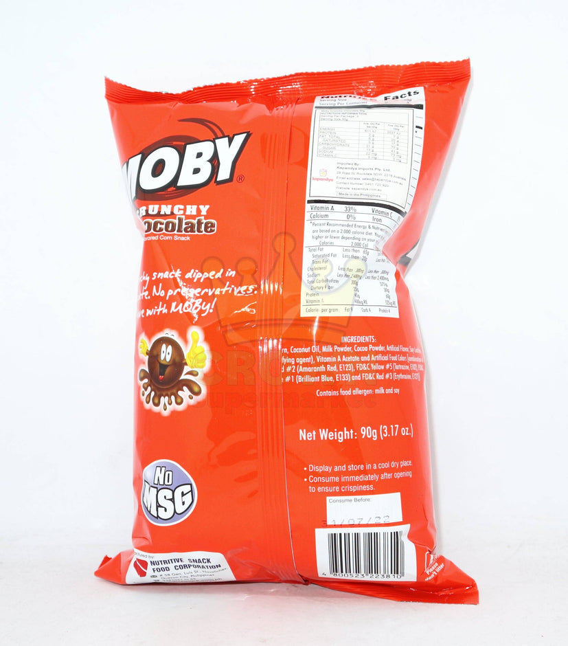 Nutri Snack MOBY Crunchy Chocolate 90g | Crown Supermarket