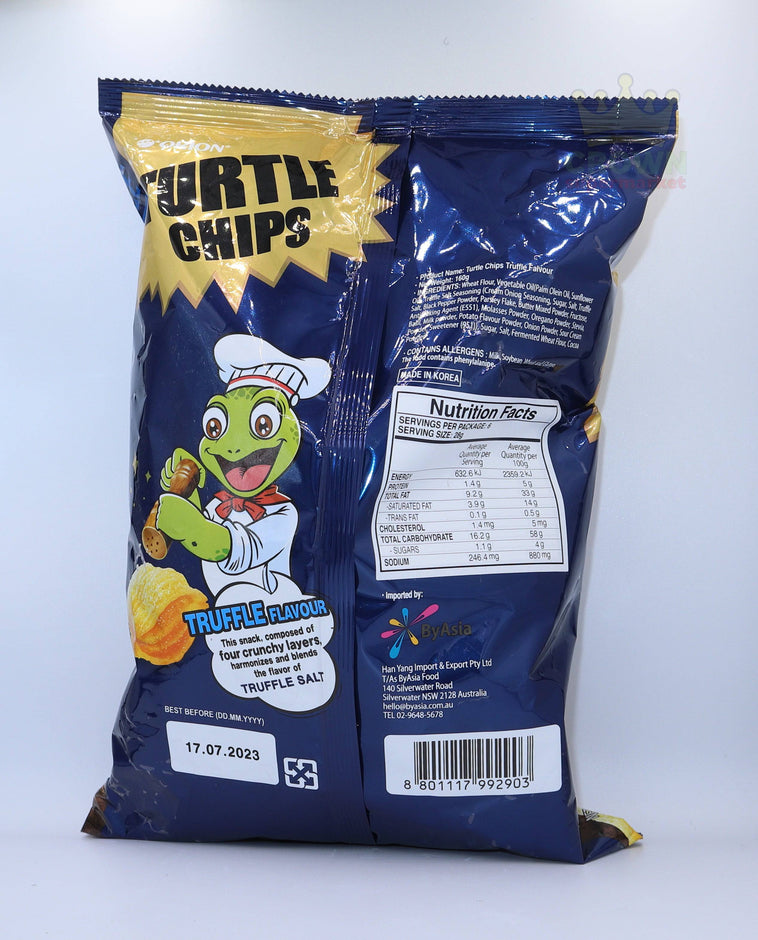 Orion Turtle Chips Truffle Flavour 100g | Crown Supermarket