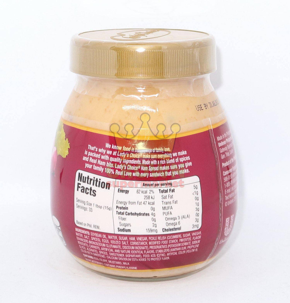 Lady's Choice Ham Spread 470ml – Crown Supermarket