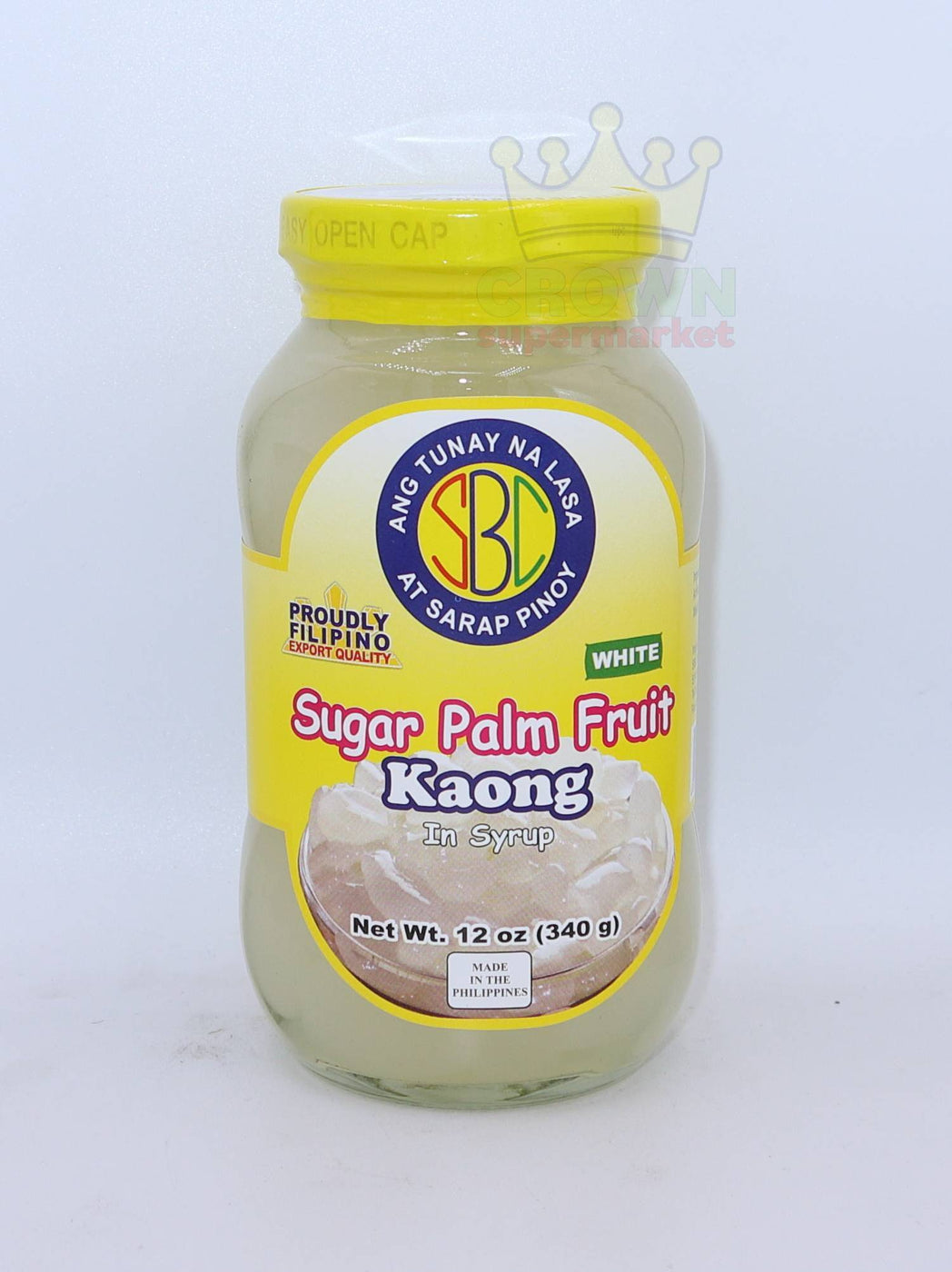 SBC White Sugar Palm Fruit (Kaong) in Syrup 340g | Crown Supermarket